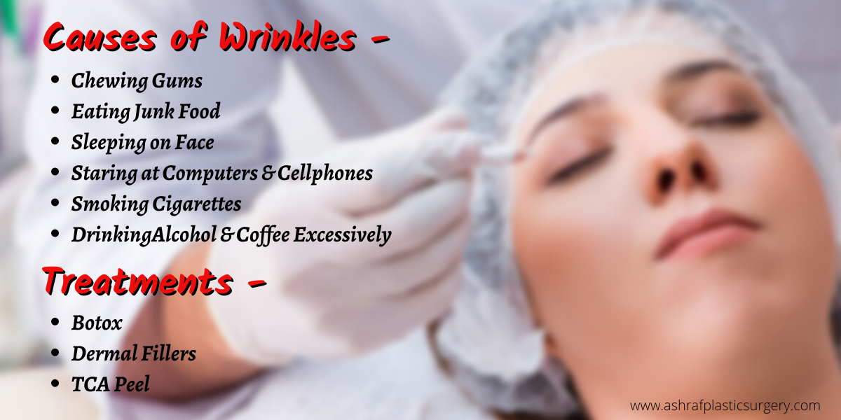 Habits Causing Wrinkles & Cosmetic Treatments Treating Them | Dr. Azra ...